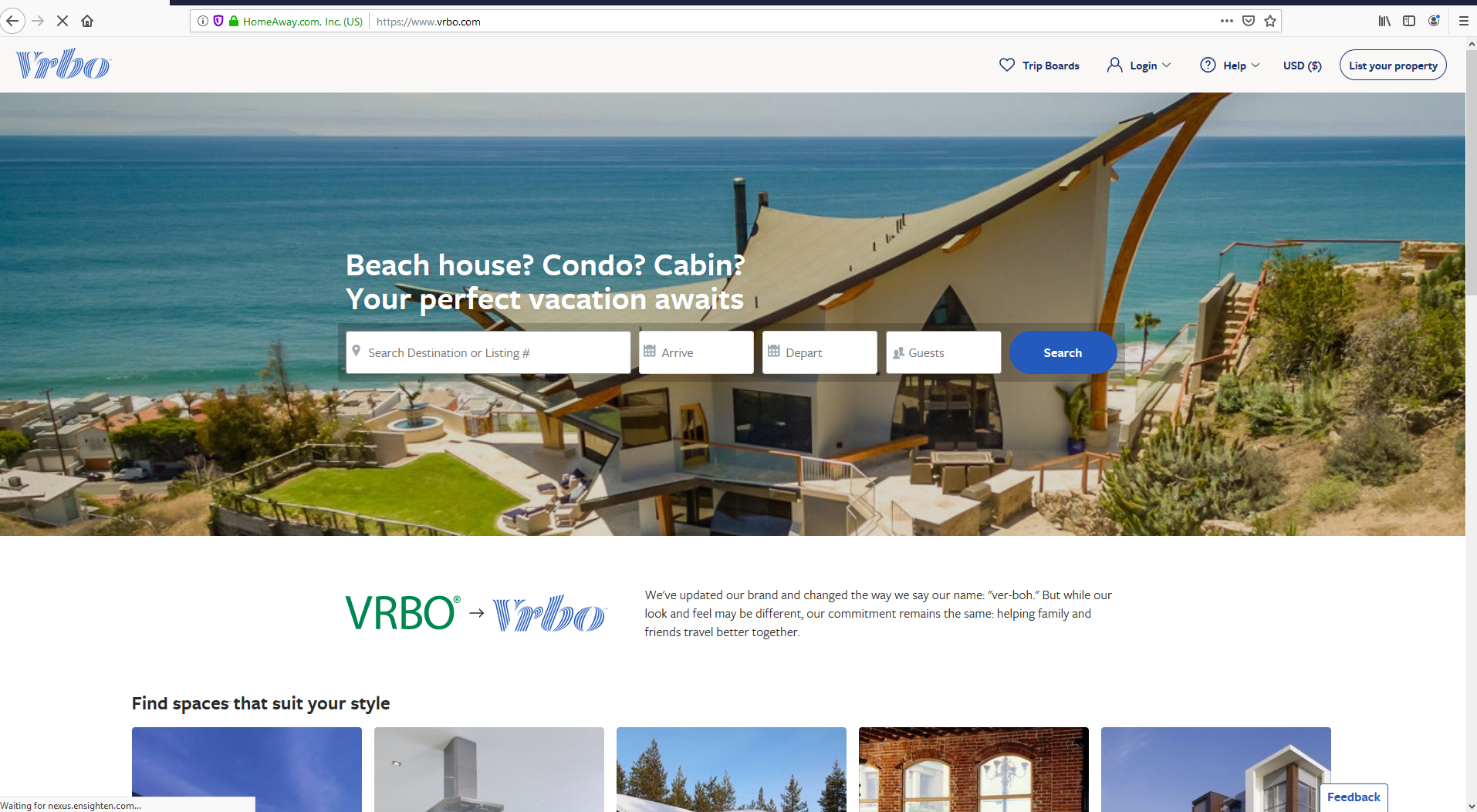 www.vrbo.com - site is not usable · Issue #28977 · webcompat/web-bugs · GitHub