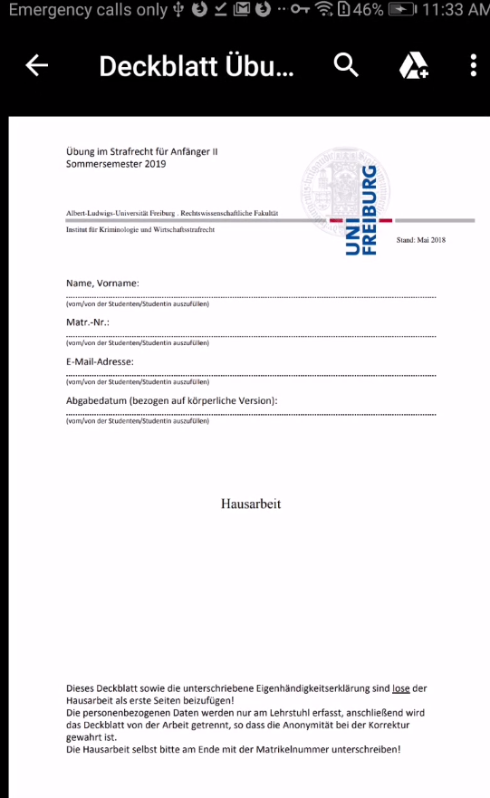 Strafrecht Unable To Open Pdf After It Is Downloaded On