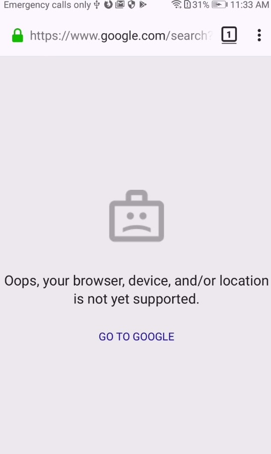 www.google.com - Browser is not supported · Issue #33489 · webcompat ...