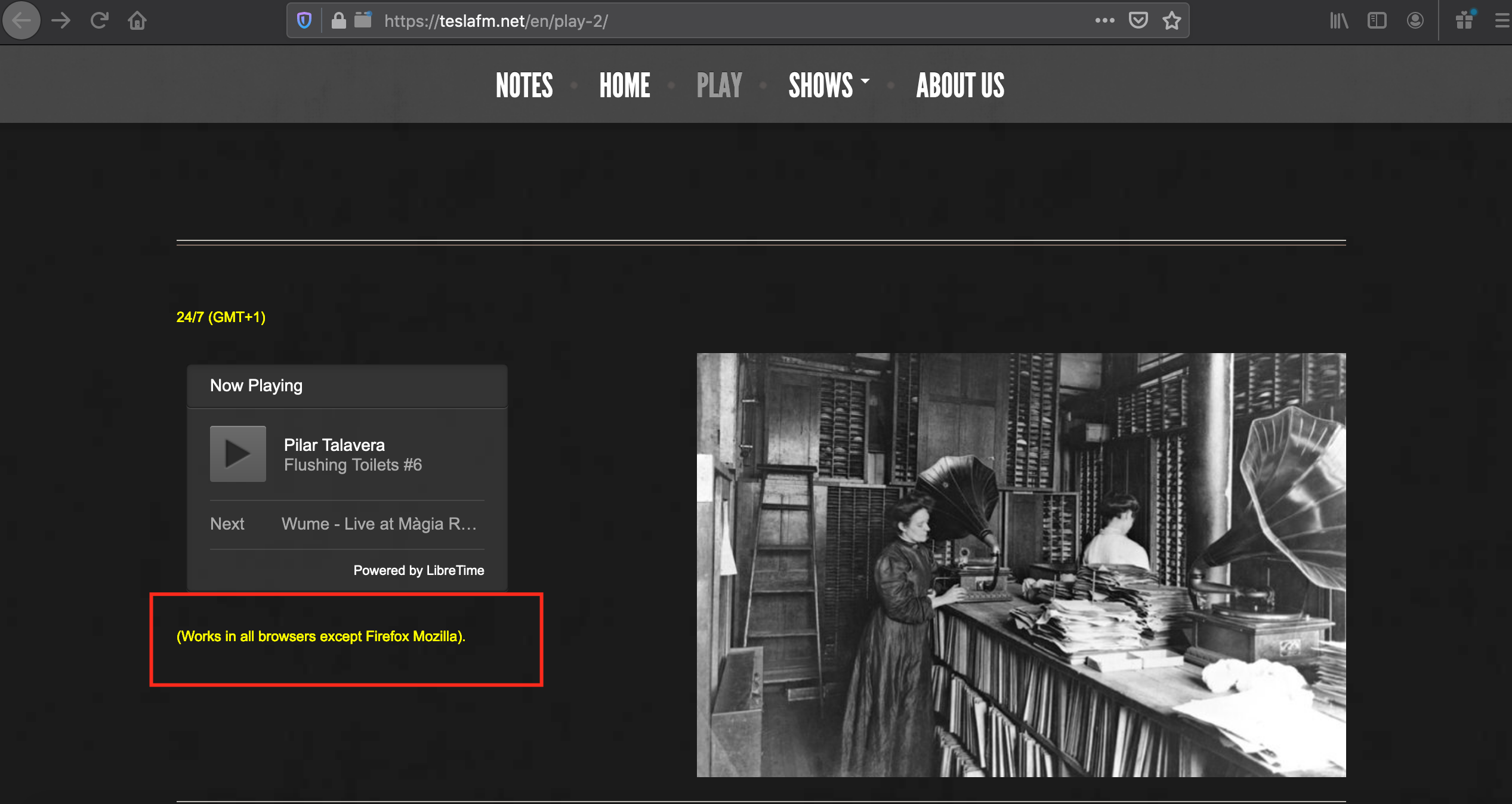 teslafm.net - Firefox Browser is not supported · Issue #40049 ...