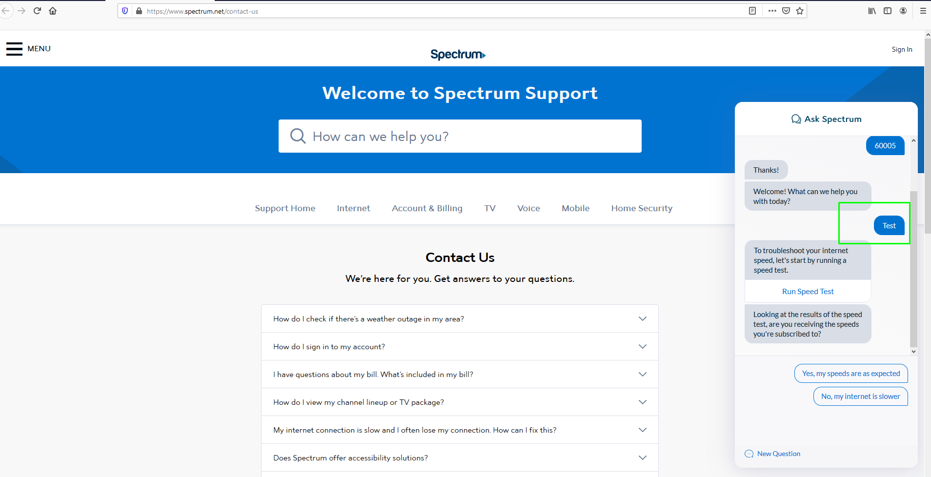 www.spectrum.net - site is not usable · Issue #41442 · webcompat/web-bugs · GitHub