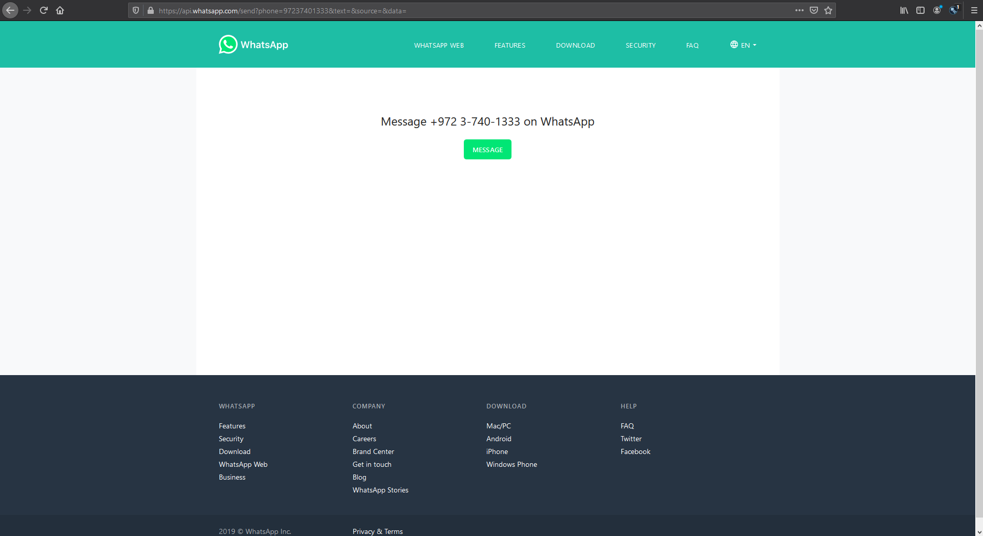 wa.me - site is not usable · Issue #30382 · webcompat/web-bugs · GitHub