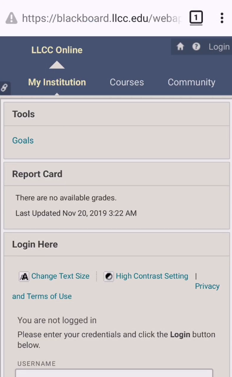 blackboard.llcc.edu - design is broken · Issue #44692 · webcompat/web ...