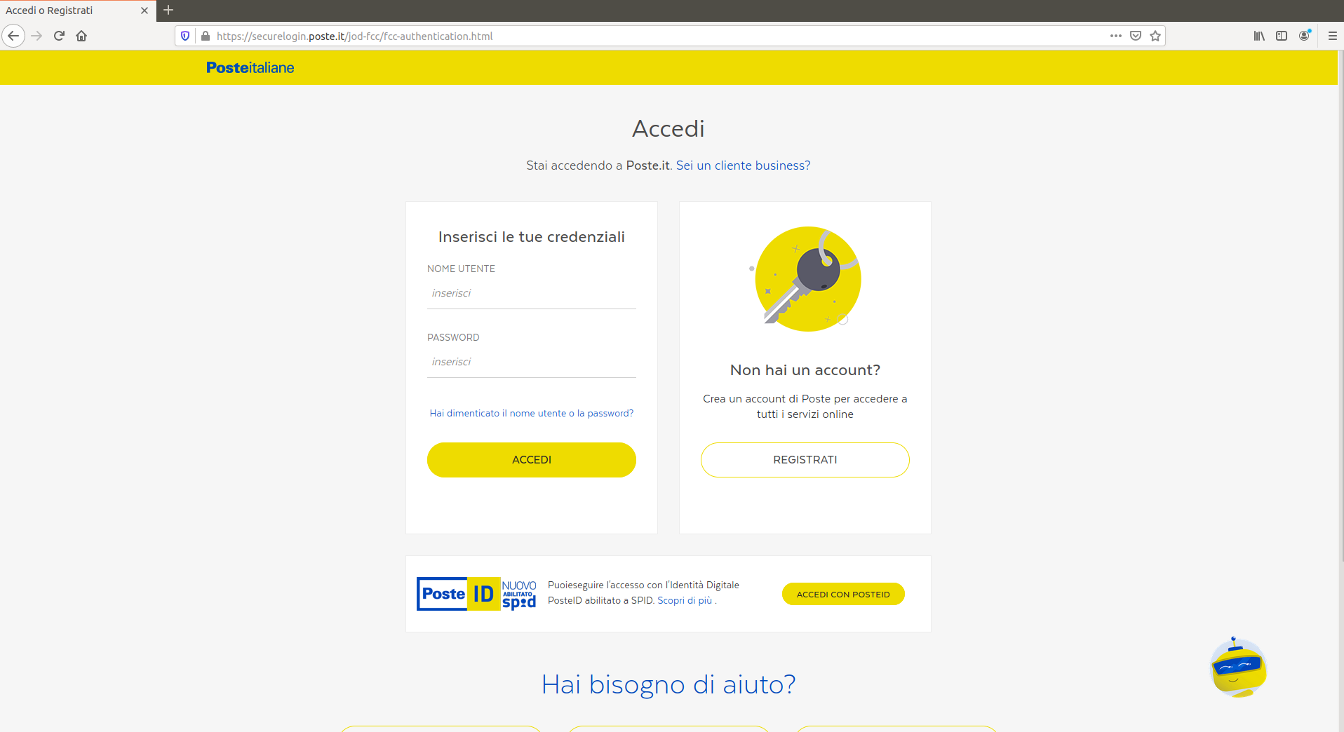 securelogin.poste.it - site is not usable · Issue #48011 · webcompat ...