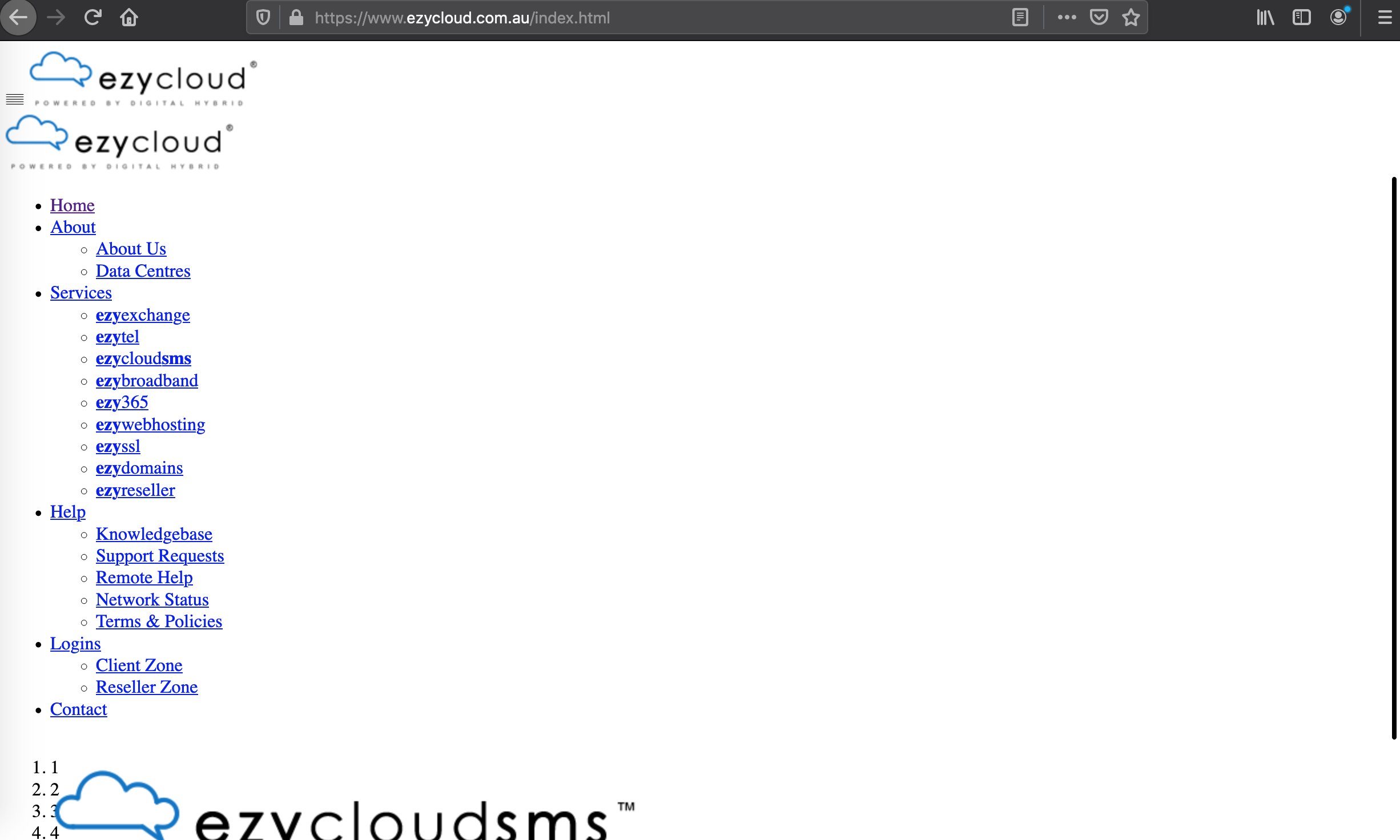 www.ezycloud.com.au - CSS is not applied to the site · Issue #51644 · webcompat/web-bugs · GitHub