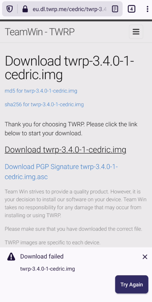 eu.dl.twrp.me - Unable to download the media file · Issue #54919 · webcompat/web-bugs · GitHub