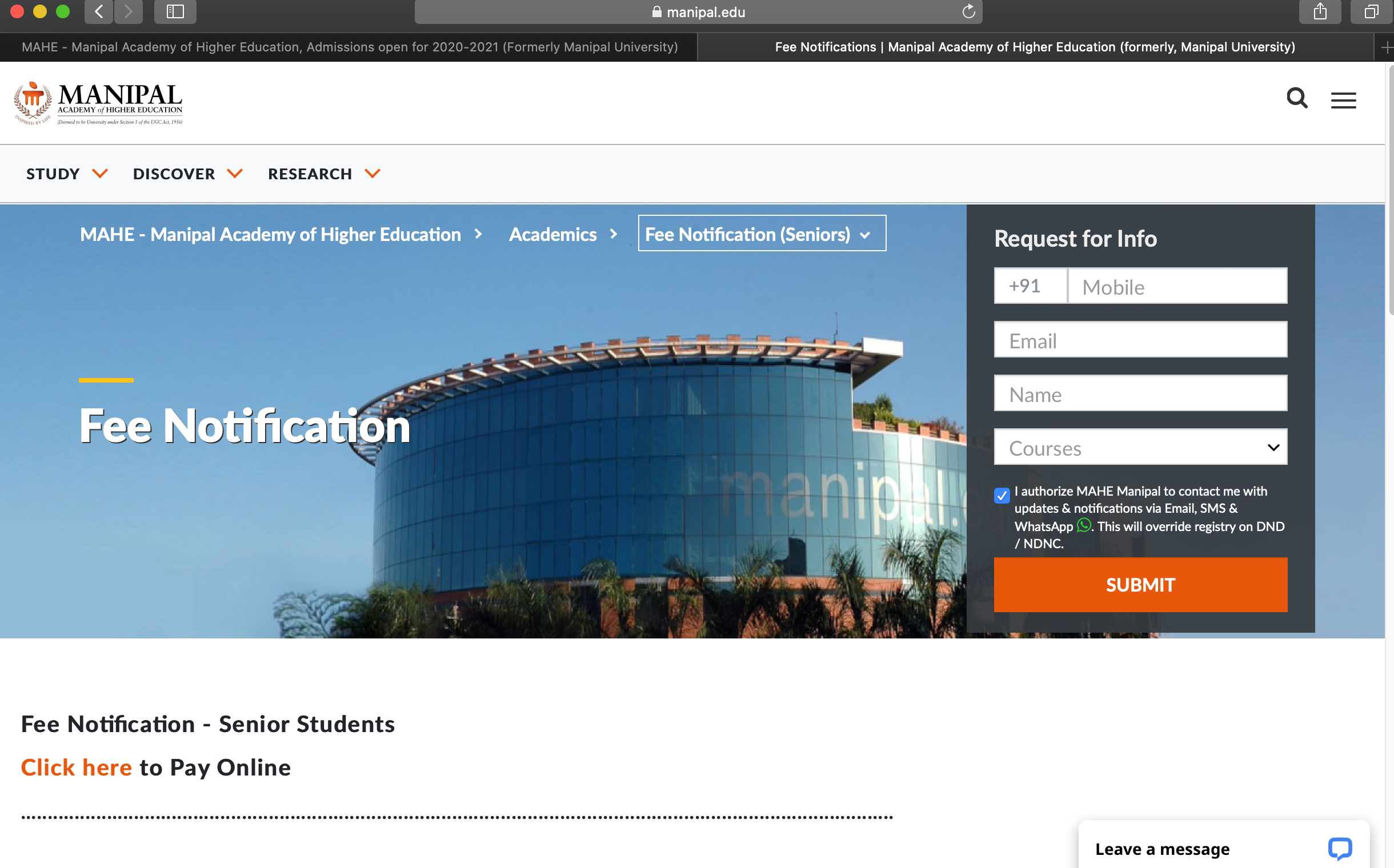 manipal.edu - site is not usable · Issue #55673 · webcompat/web-bugs ...