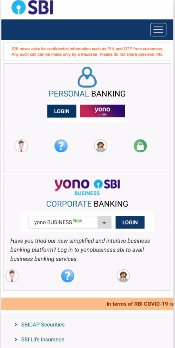 oaa.onlinesbi.sbi - see bug description · Issue #56595 · webcompat/web-bugs · GitHub