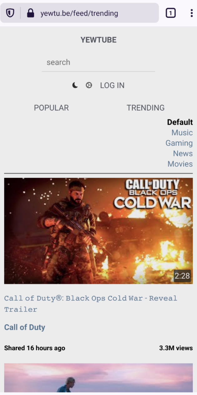 yewtu.be - site is not usable · Issue #57209 · webcompat/web-bugs · GitHub