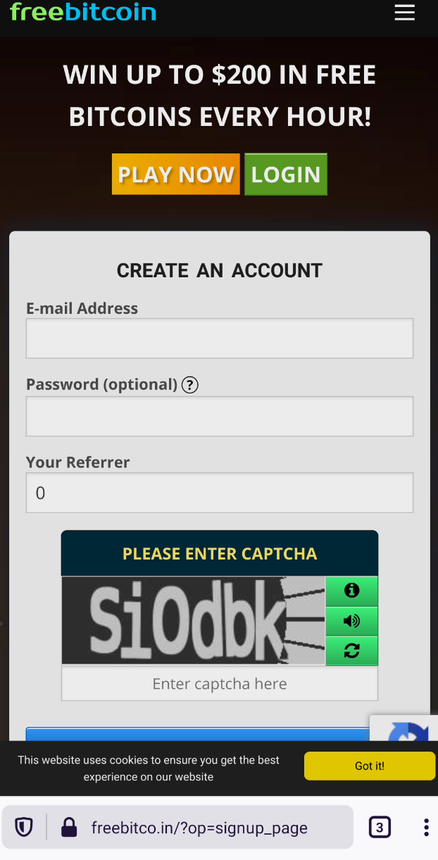 freebitco.in - desktop site instead of mobile site · Issue #58337 · webcompat/web-bugs · GitHub