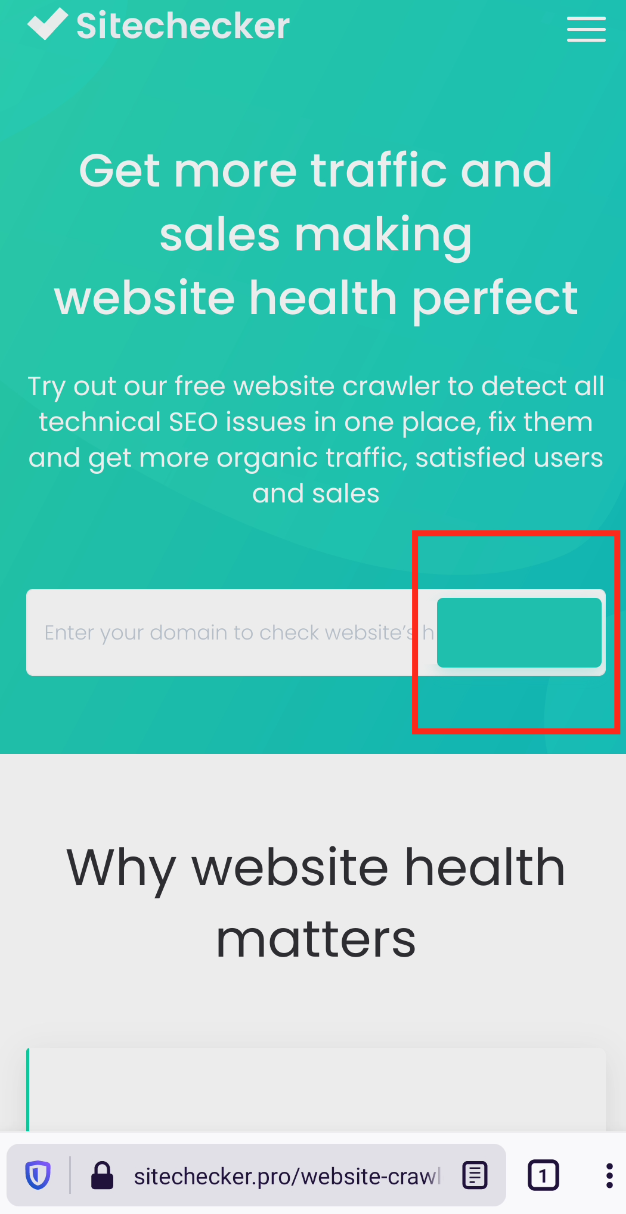 sitechecker.pro - The button label is not displayed · Issue #58981 ...