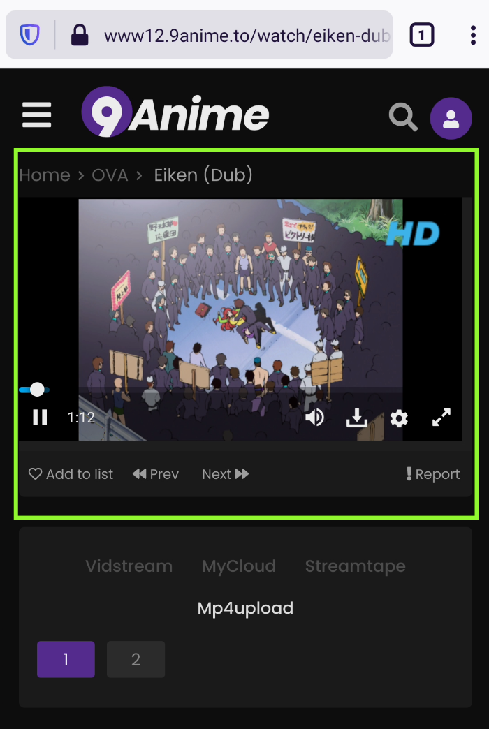 www12.9anime.to - video or audio doesn't play · Issue #60134 ...