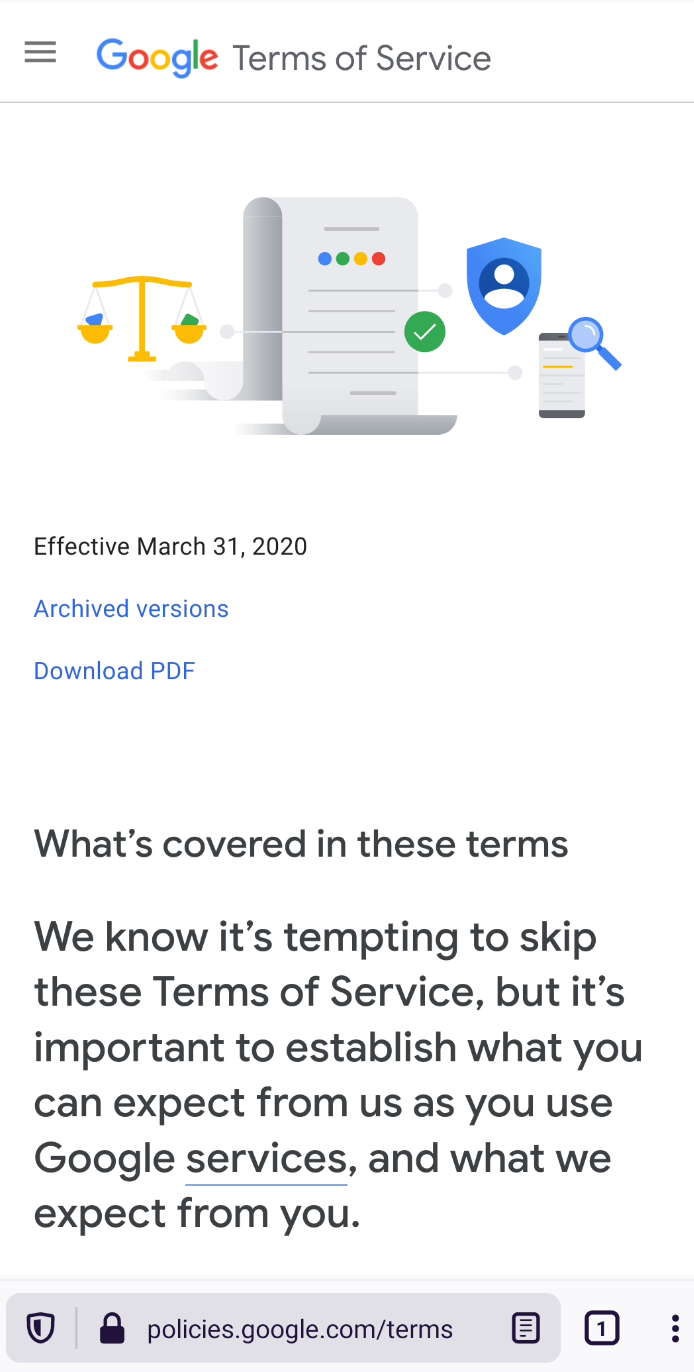 policies.google.com - design is broken · Issue #60704 · webcompat/web-bugs · GitHub