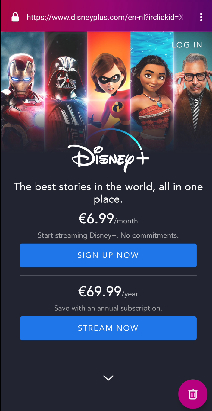 preview.disneyplus.com - site is not usable · Issue #61043 · webcompat/web-bugs · GitHub
