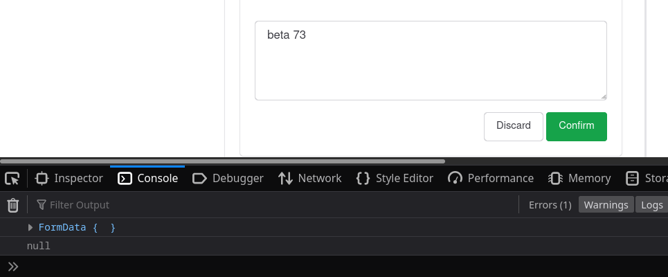new FormData().get() stopped working in beta.73 · Issue #732 · shoelace-style/shoelace · GitHub