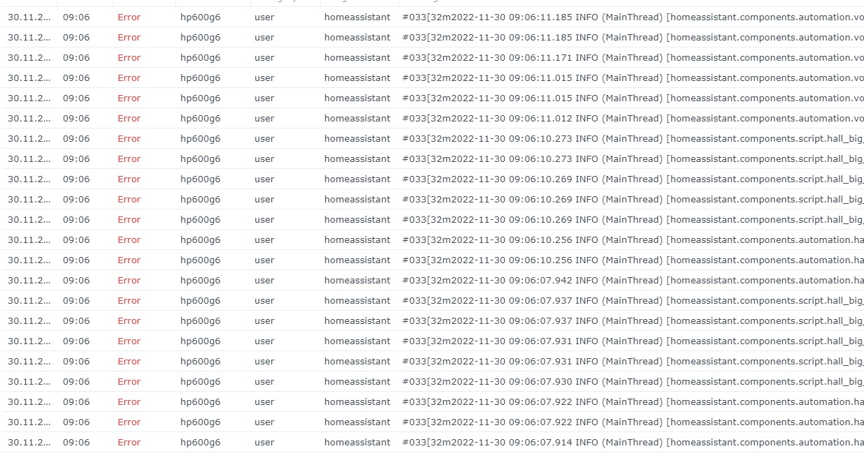 Incorrect log level · Issue #82960 · home-assistant/core · GitHub