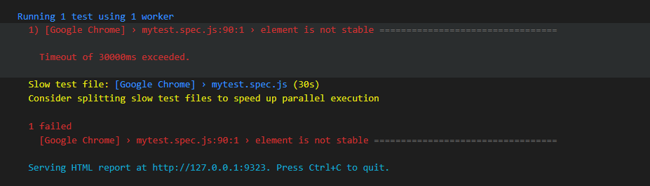 [BUG] element is not stable · Issue #13628 · microsoft/playwright · GitHub