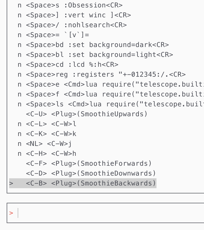 Telescope keymaps broken for comma · Issue #658 · nvim-telescope/telescope.nvim · GitHub
