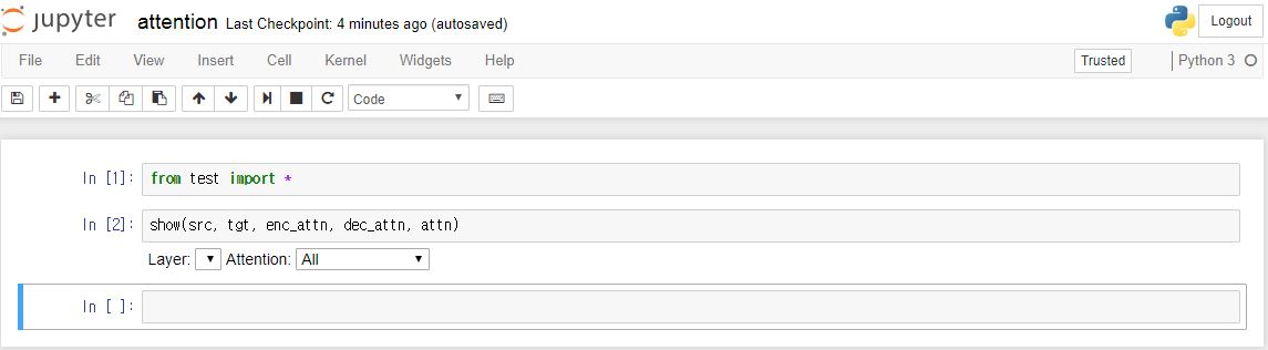 Attention visualization doesn't show nothing. · Issue #557 · tensorflow/tensor2tensor · GitHub