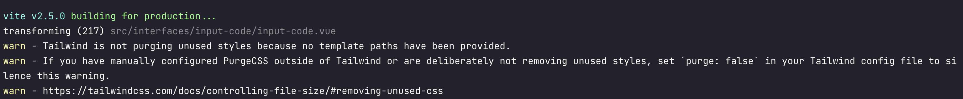 My project does not use Tailwind but it requires it to build · Issue ...