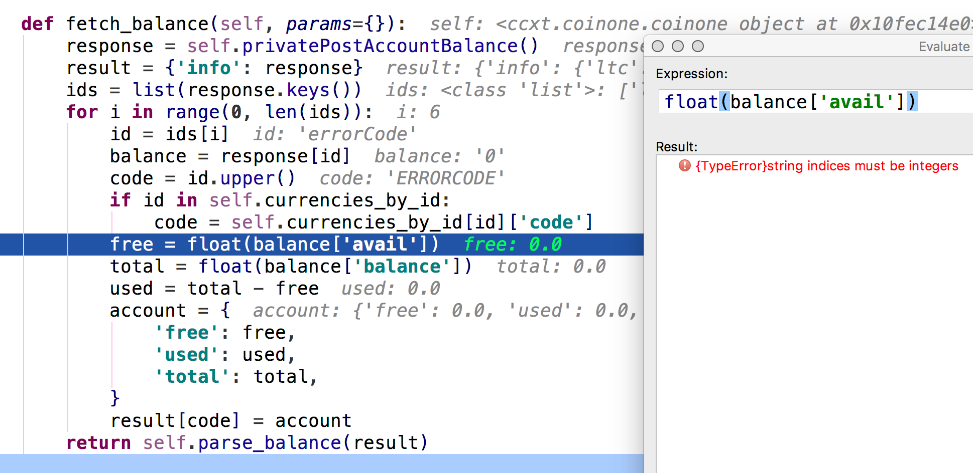 Coinone fetch_balance returns error. · Issue #2942 · ccxt/ccxt · GitHub