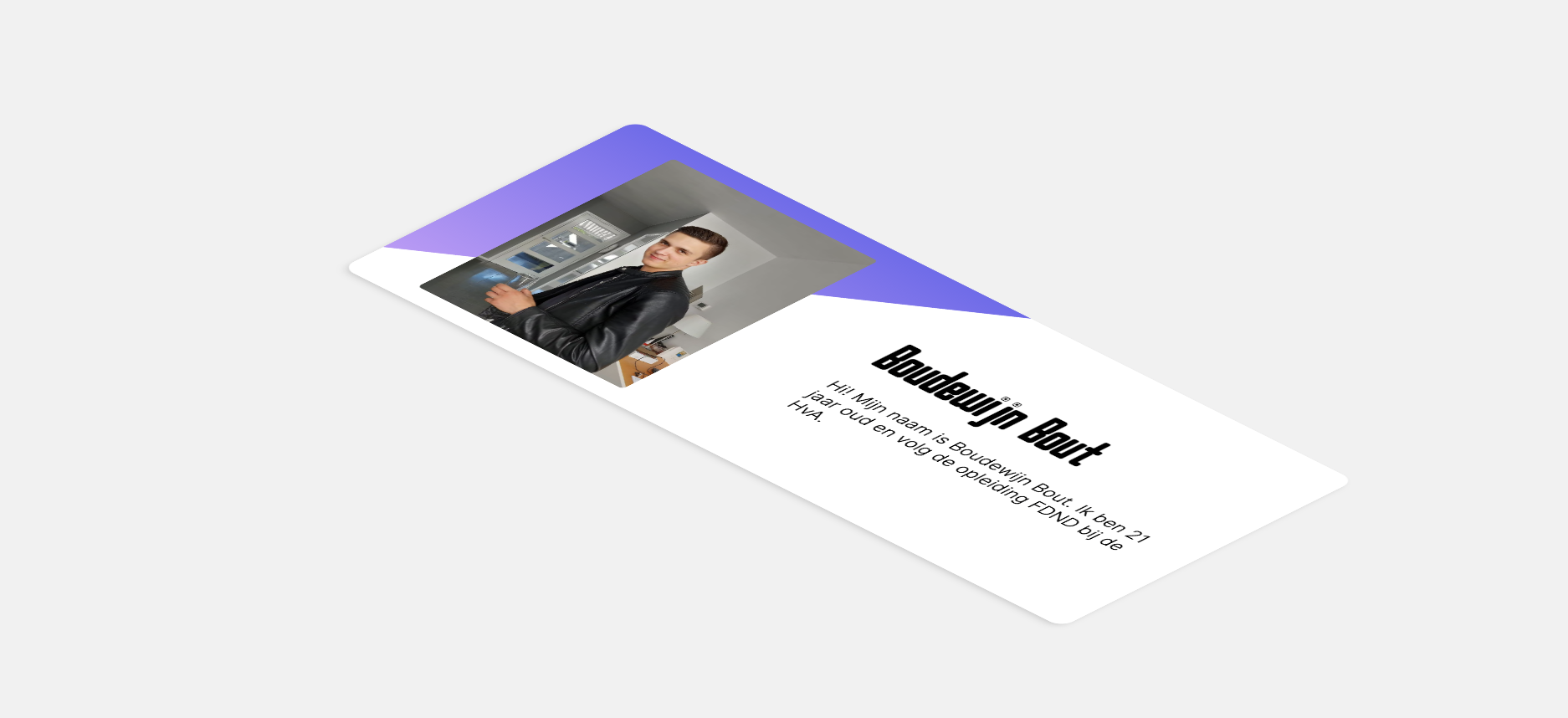 GitHub - boudewijnbout/your-tribe-for-life-profile-card: Maak met Prismic.io en Sveltekit jouw ...
