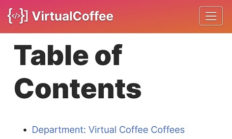 Font Responsiveness in Smaller Screen · Issue #924 · Virtual-Coffee/virtualcoffee.io · GitHub