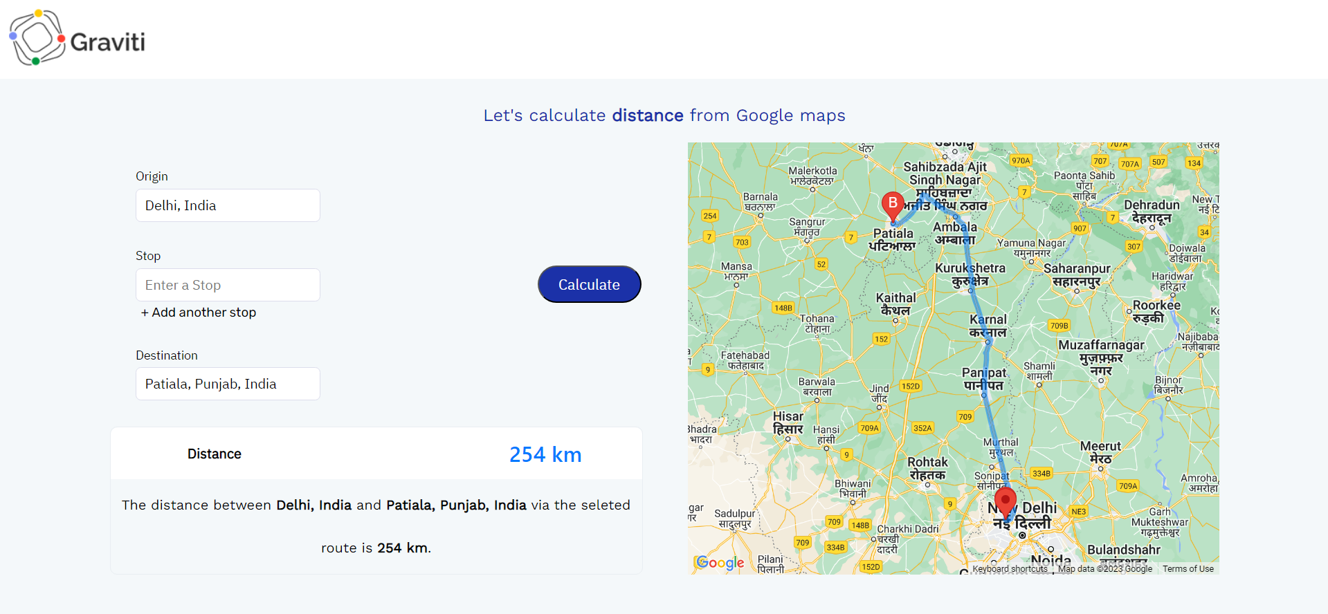 GitHub - Aitchessbee/Distance-calculator-Gmaps