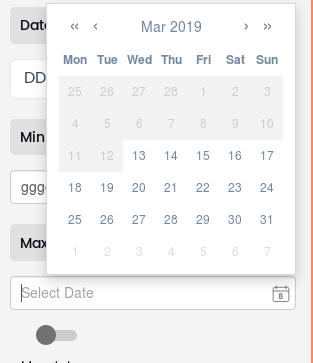 Date picker does not opens the popup on selecting the value in it. · Issue #262 · mengxiong10 ...