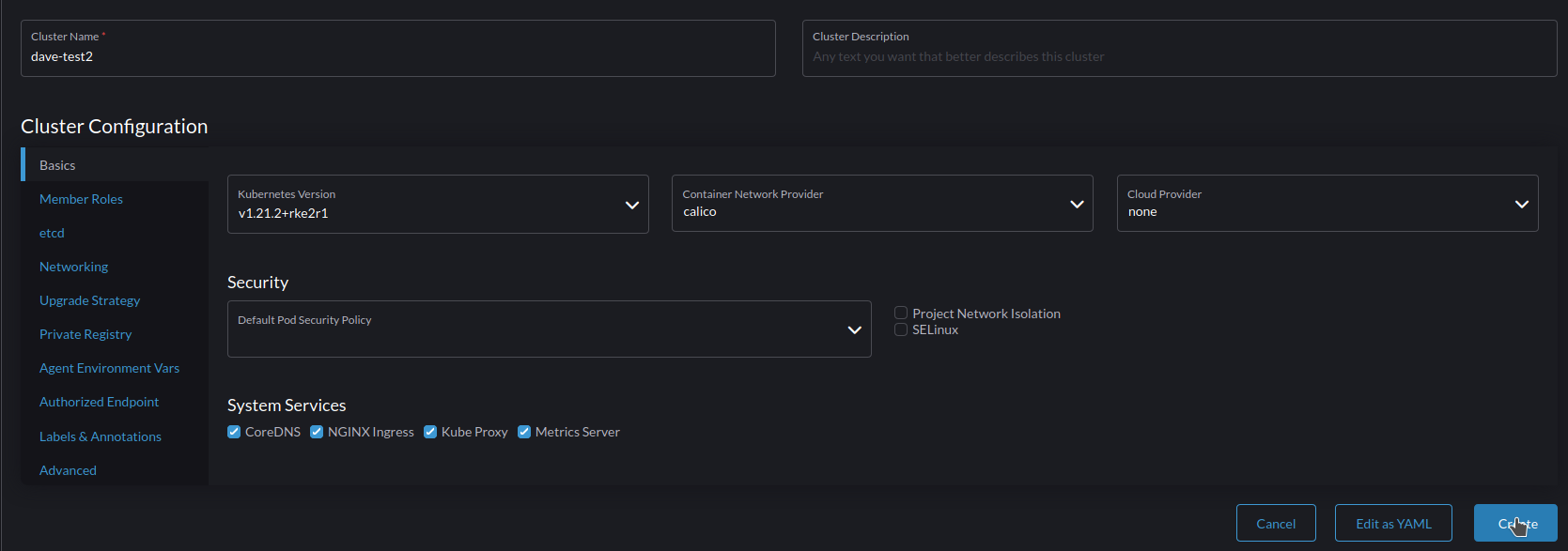[V2 Provisioning] Registration tab not selected by default during cluster creation · Issue #3396 ...