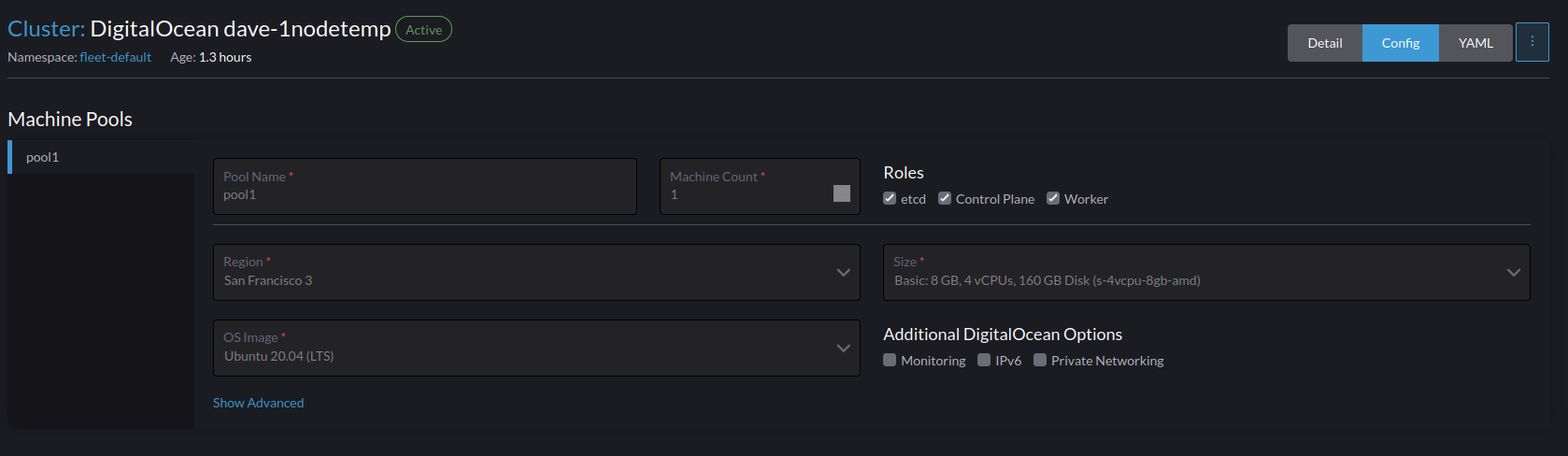 Cluster Owner (standard user) has error message in viewing the config of the RKE2 cluster ...