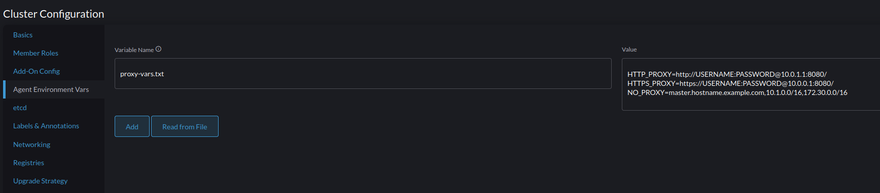 [Bug] Reading agent environment vars from file does not work · Issue #4196 · rancher/dashboard ...