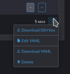[Nitpick] Option to SSH into node appears before the machine is even provisioned by node driver ...