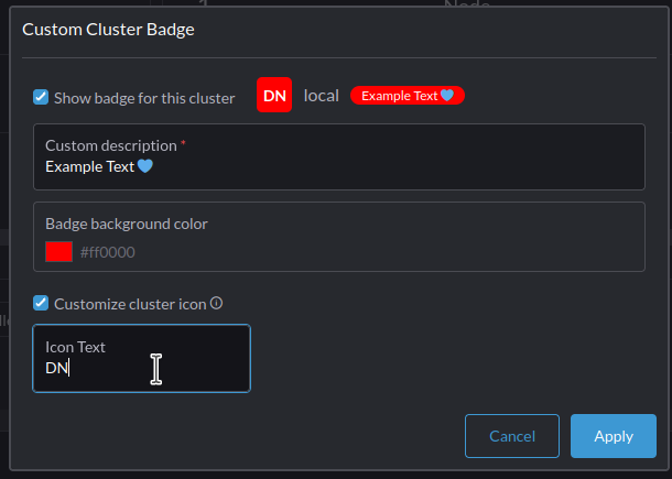 Add configuration UI for Cluster Badges · Issue #4934 · rancher ...