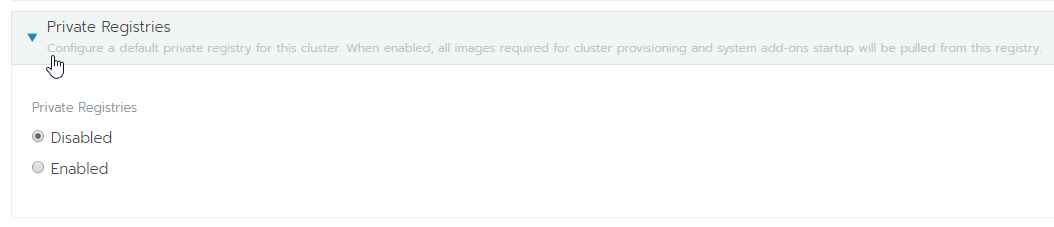 Backport Adding Private Registry In Gui Prone To Causing Cluster Creation Issues · Issue 19345