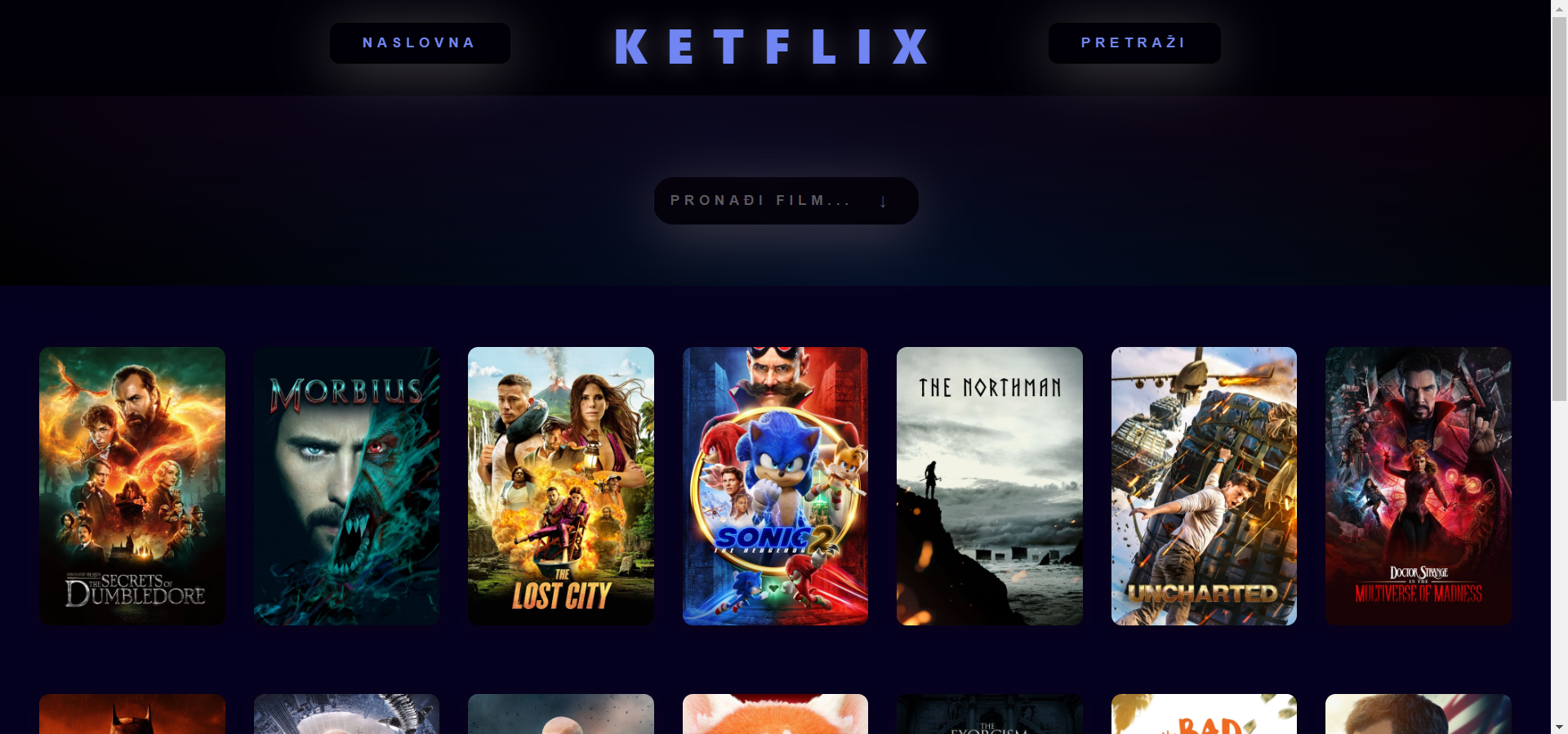 GitHub - KatarinaSimunic/ketflix