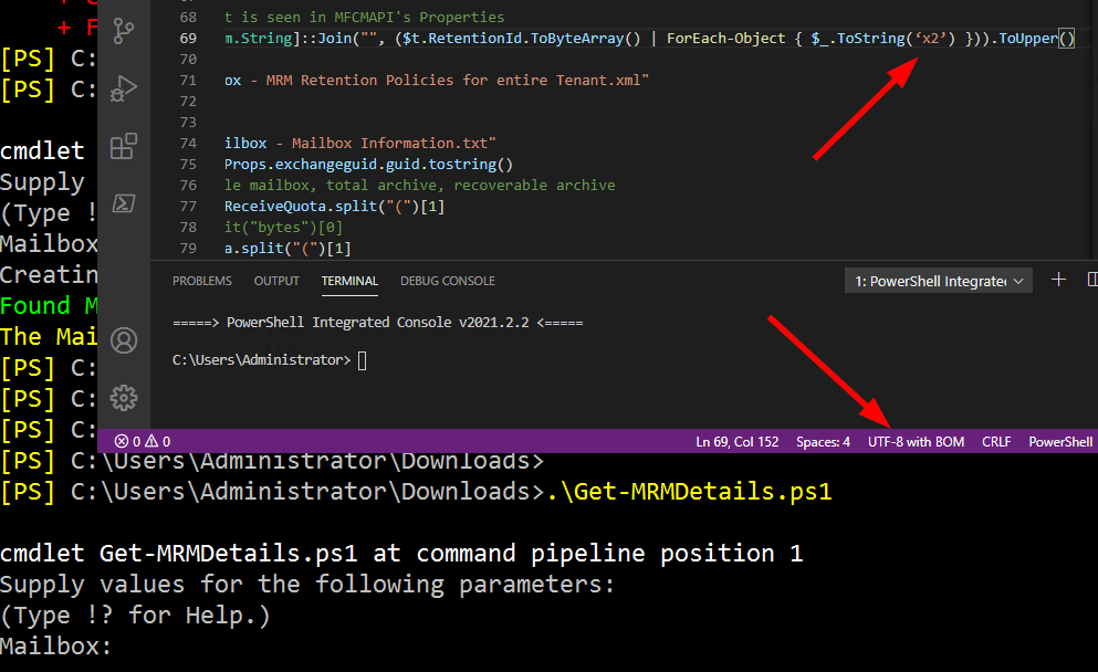 [Issue] format issue in Get-MRMDetails.ps1 · Issue #528 · microsoft/CSS-Exchange · GitHub