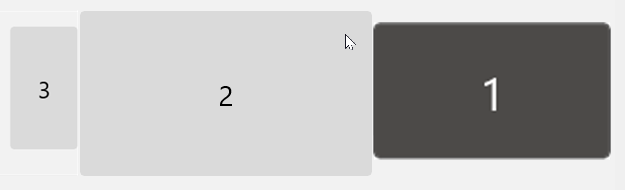 Display size changing for better cursor control between multiple ...