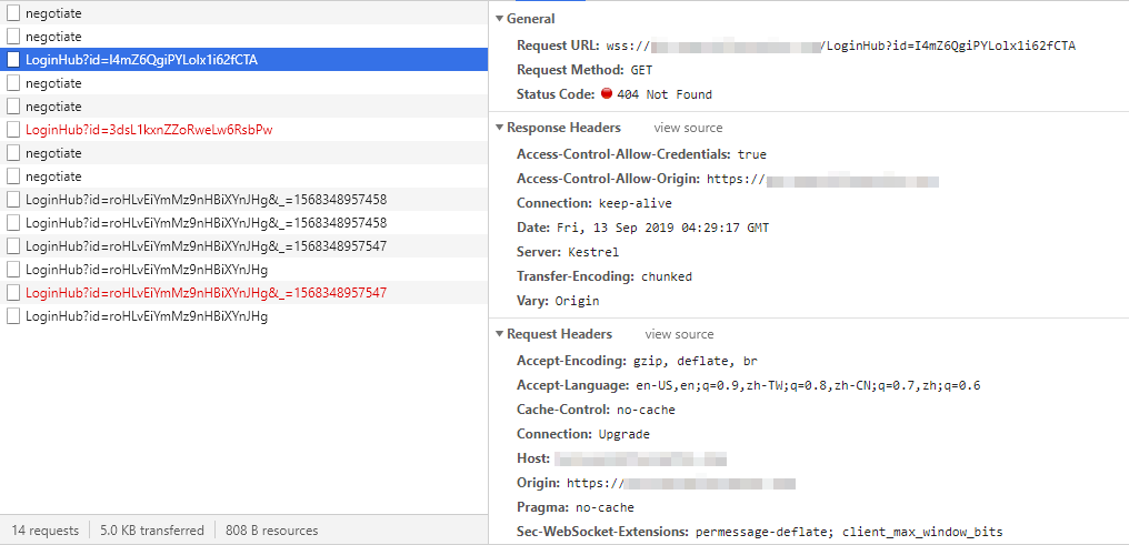 Load Balanced Signalr Hub Connection Issue · Issue 13944 · Dotnetaspnetcore · Github
