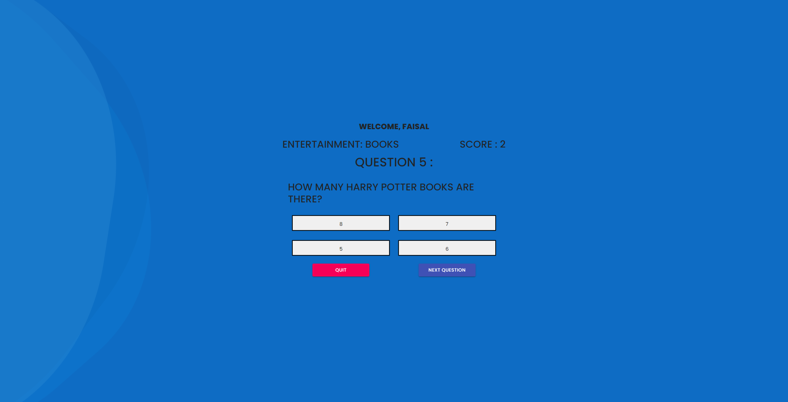GitHub - soexperttt/quiz: Quiz Api in React