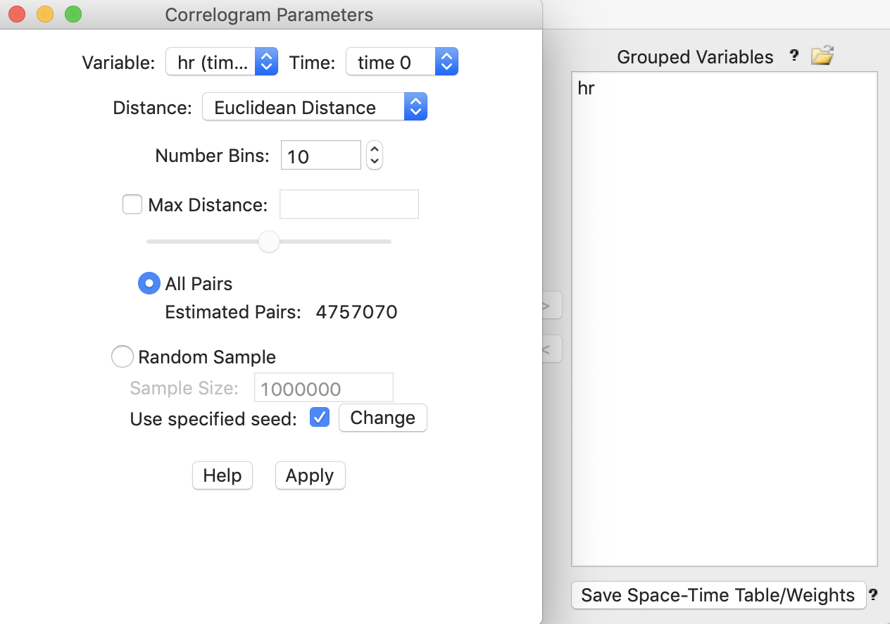 Crash Report: Add time choice to spatial correlogram parameter window? · Issue #1627 ...