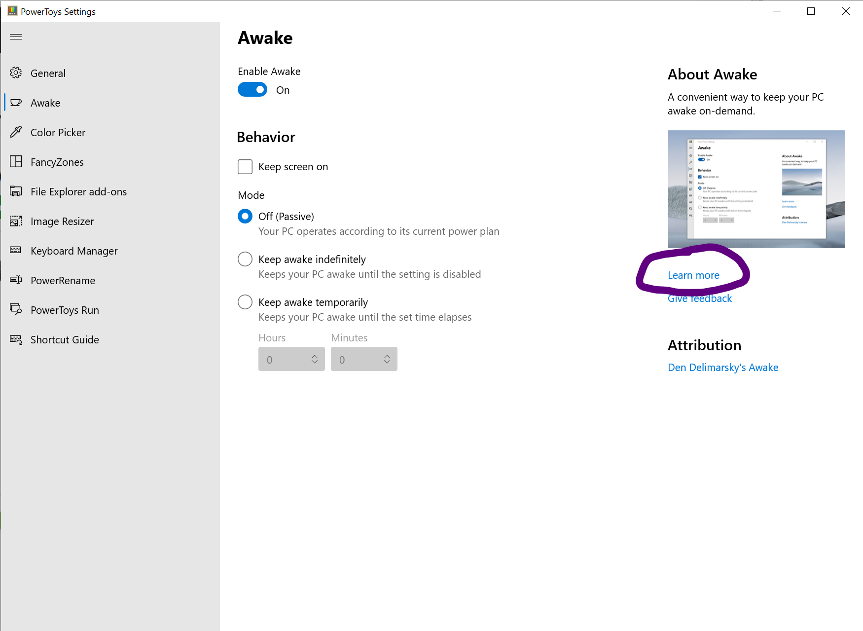 Awake Documentation Links are Broken · Issue #11947 · microsoft/PowerToys · GitHub