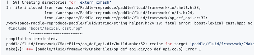 Compile error on develop branch · Issue #33627 · PaddlePaddle/Paddle · GitHub
