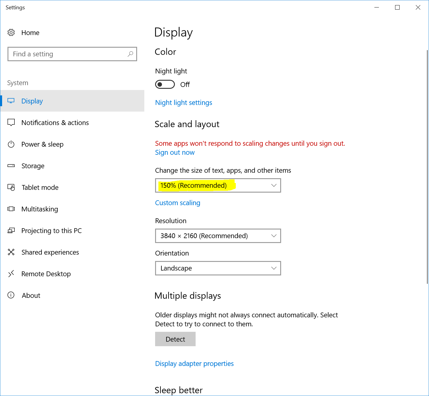 App content is blurry with HiDPI/4K resolutions under Windows · Issue ...