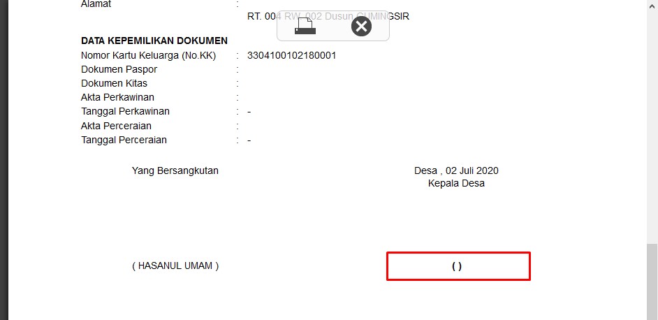 BUG Pada Cetak Biodata Penduduk · Issue #3296 · OpenSID/OpenSID · GitHub