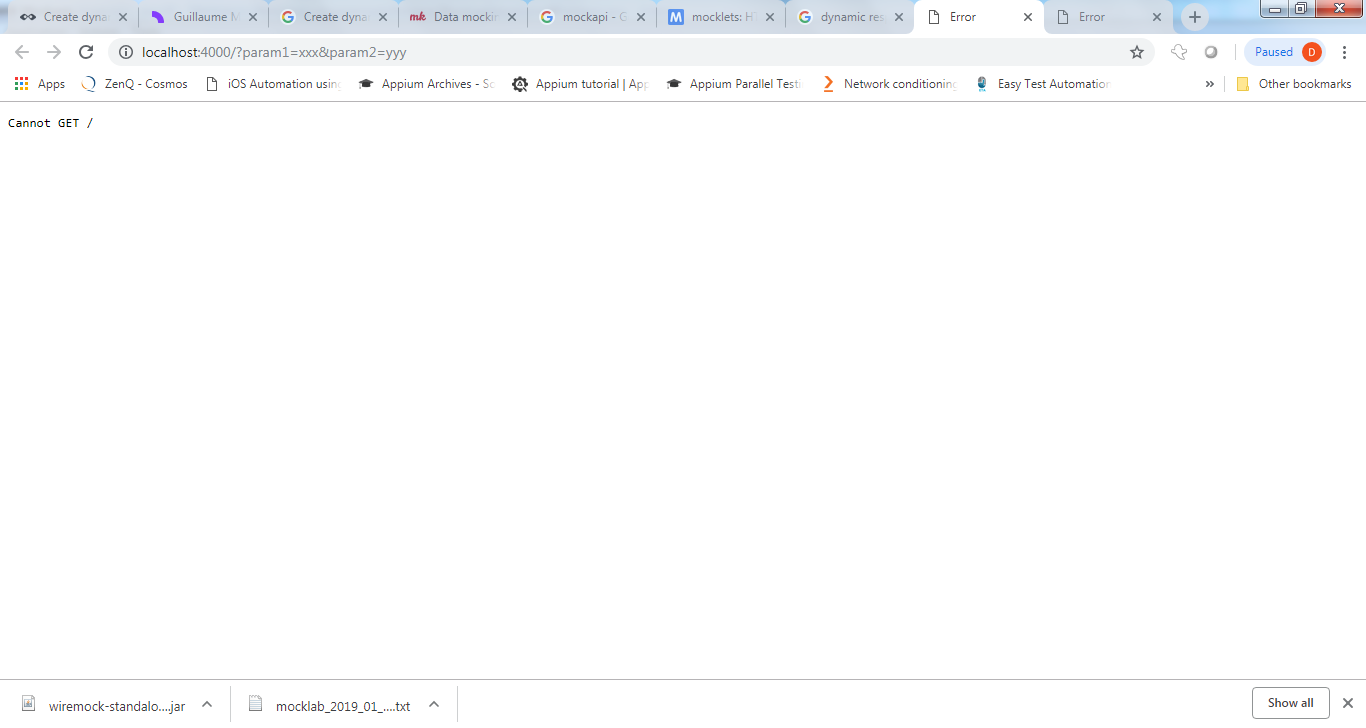 Unable To Use Queryparam And Url Params In Response Body · Issue 87 · Mockoonmockoon · Github