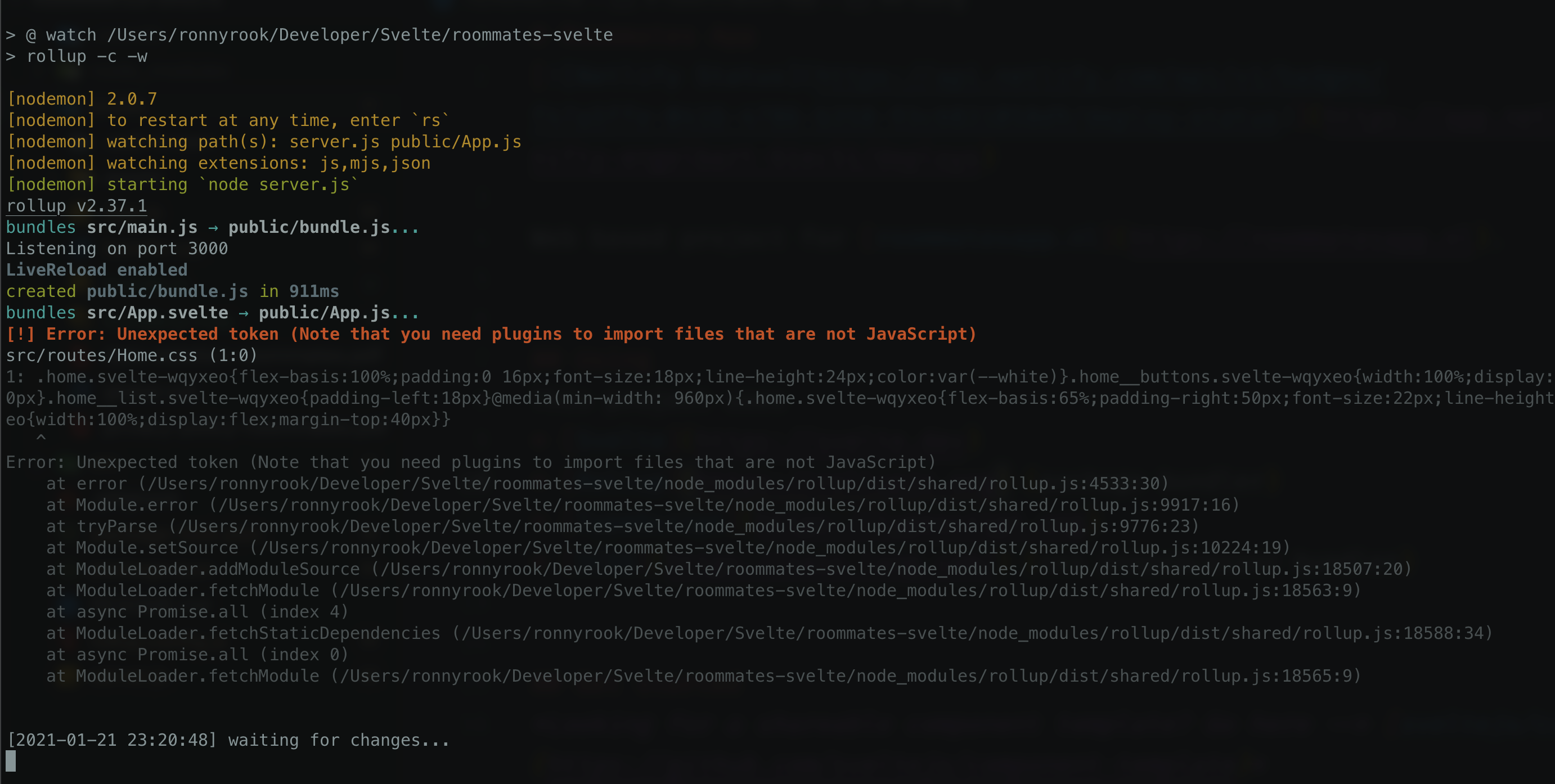 Errors On Styling · Issue 181 · Emiltholin Svelte Routing · Github