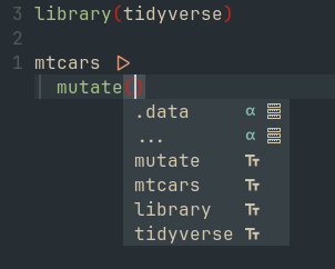 Completion dataframe variable/columns · Issue #638 · REditorSupport/languageserver · GitHub