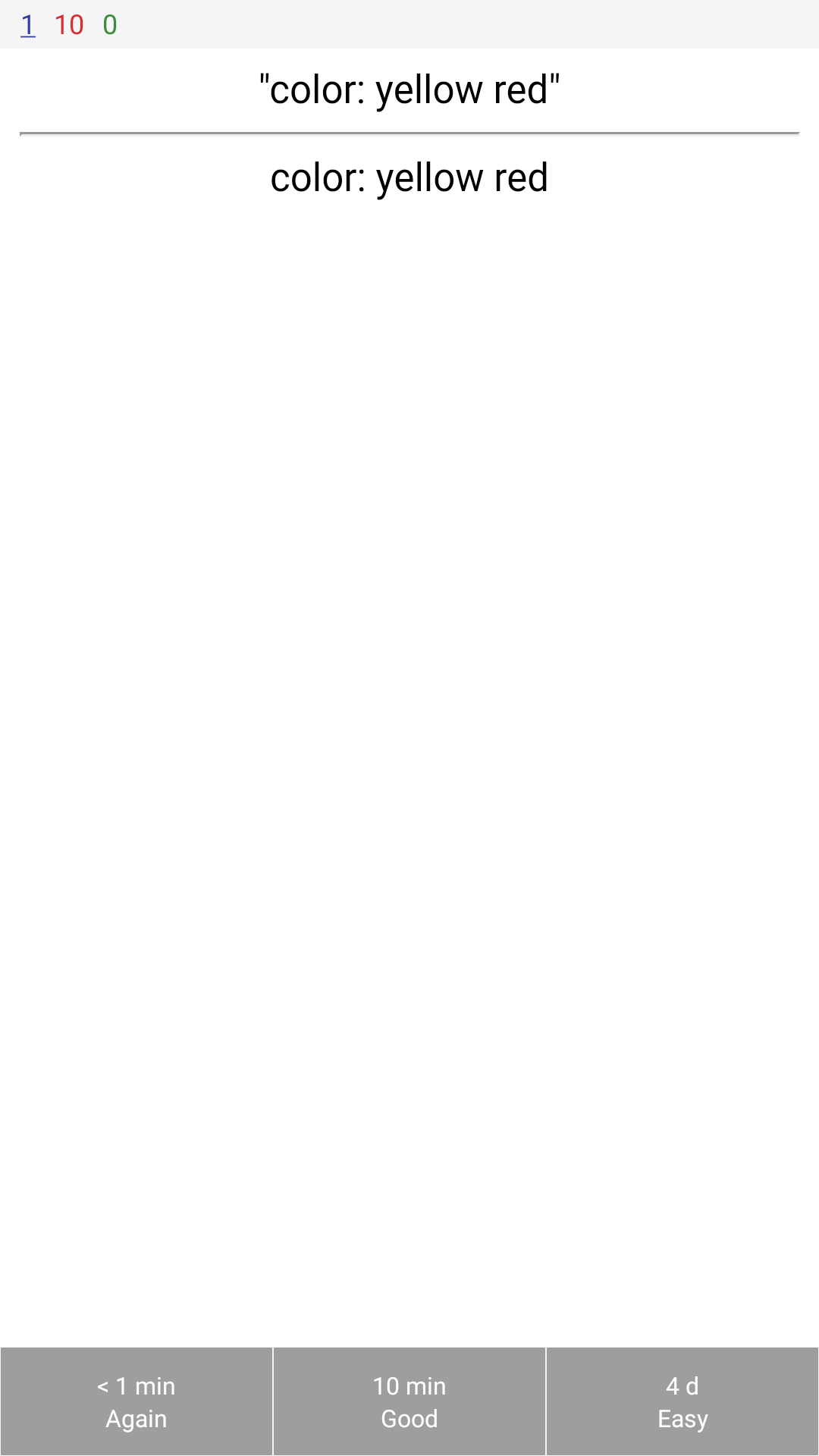 Anki doesn't show color's name · Issue #5648 · ankidroid/Anki-Android ...