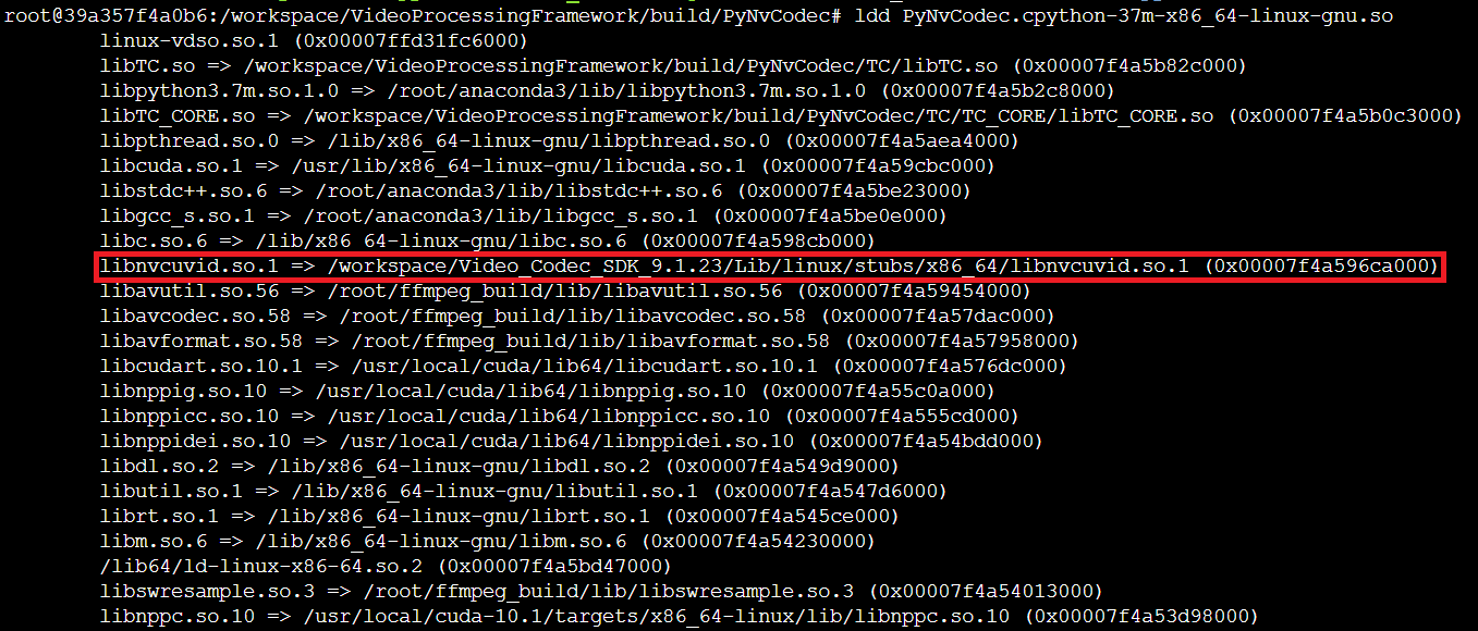 No error string available · Issue #61 · NVIDIA/VideoProcessingFramework · GitHub